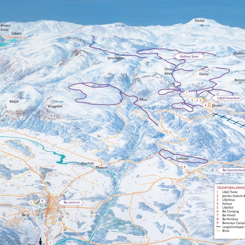 Bo Dar Neklid Ski Resort Guide Location Map Bo