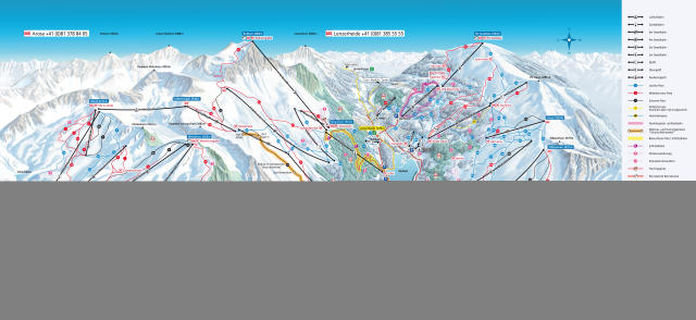 Arosa Lenzerheide Trail Map